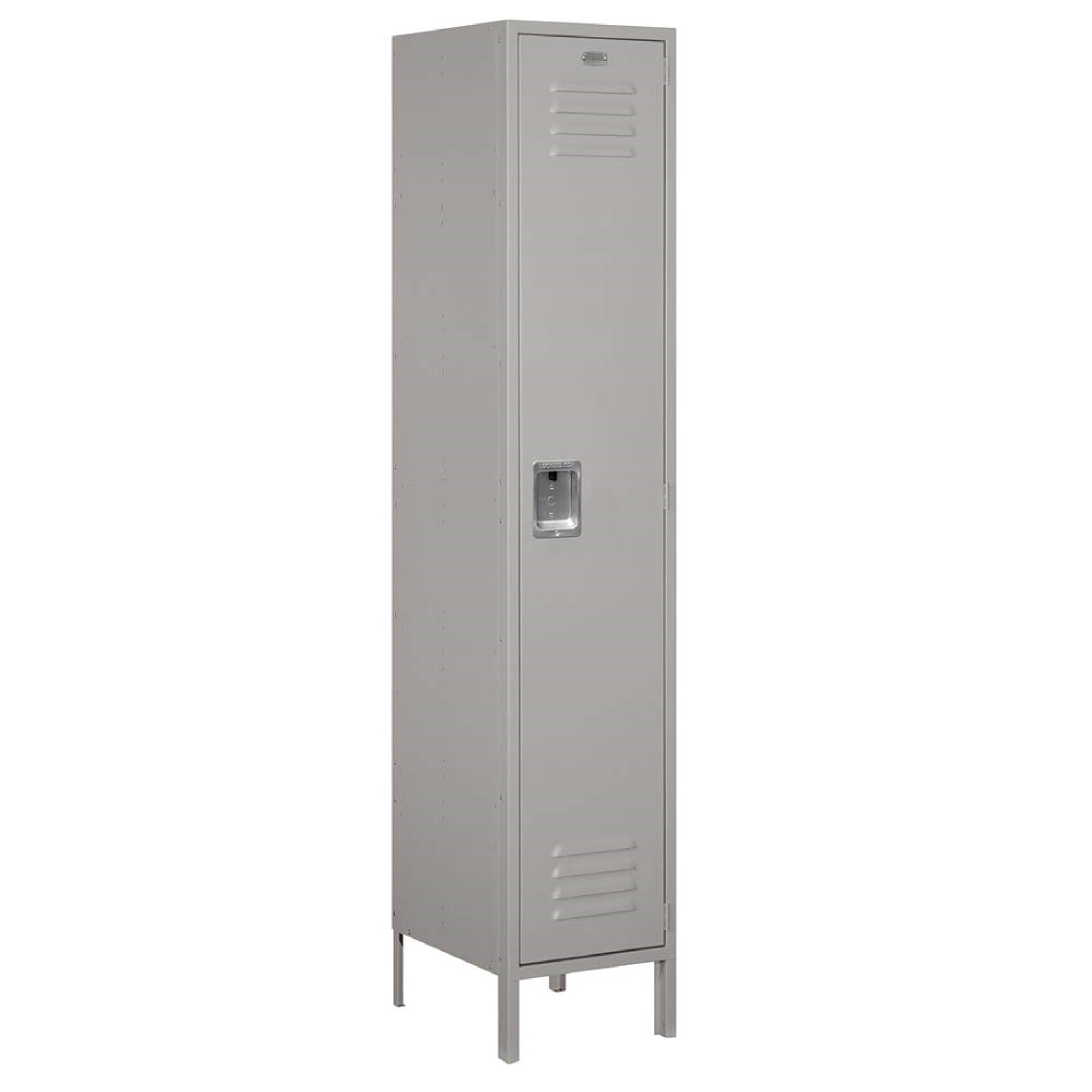 18" Wide Single Tier Standard Metal Locker - 1 Wide - 6 Feet High - 18 ...