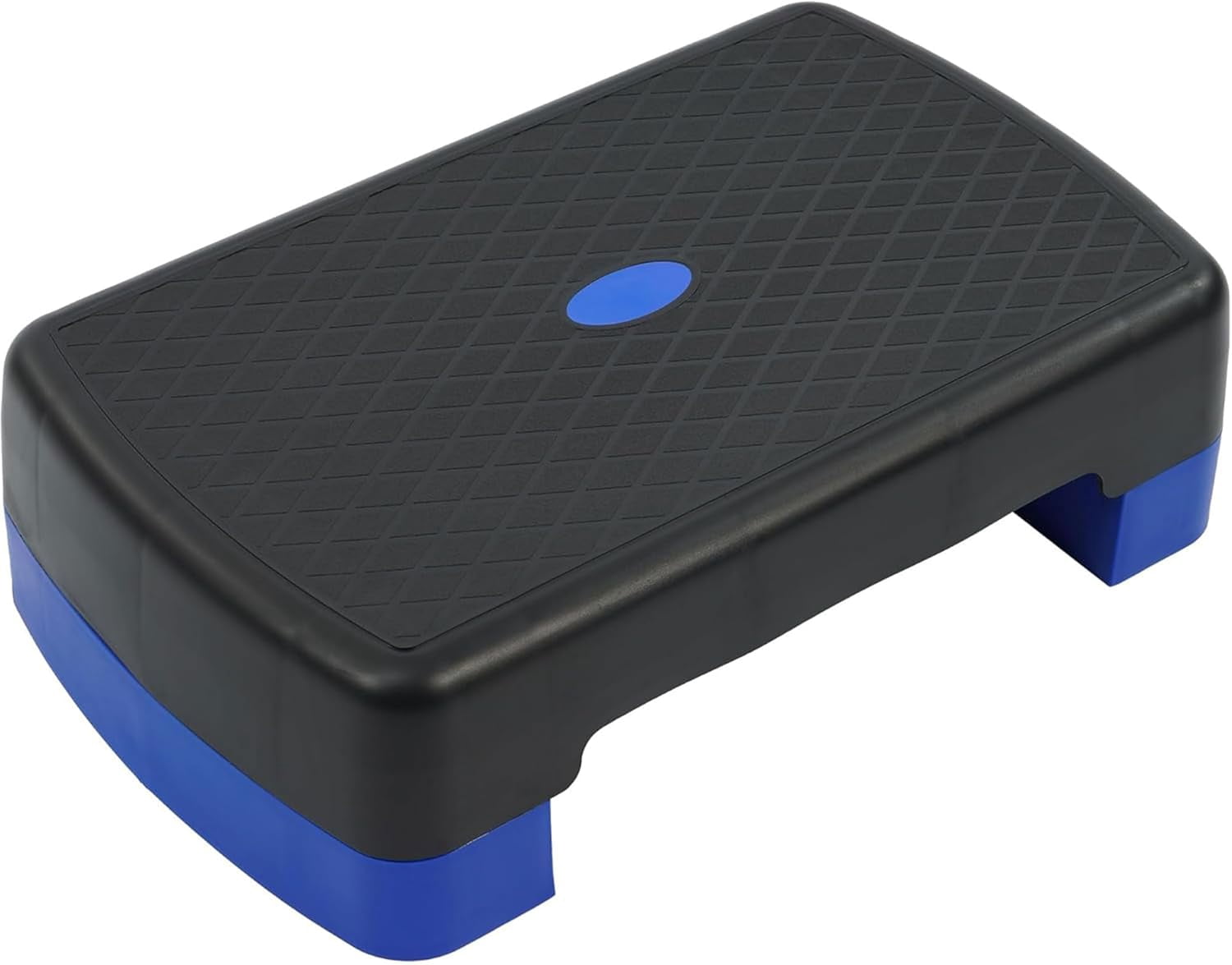 18" Workout Aerobic Stepper Step Platform with 2 Risers, Multiple ...