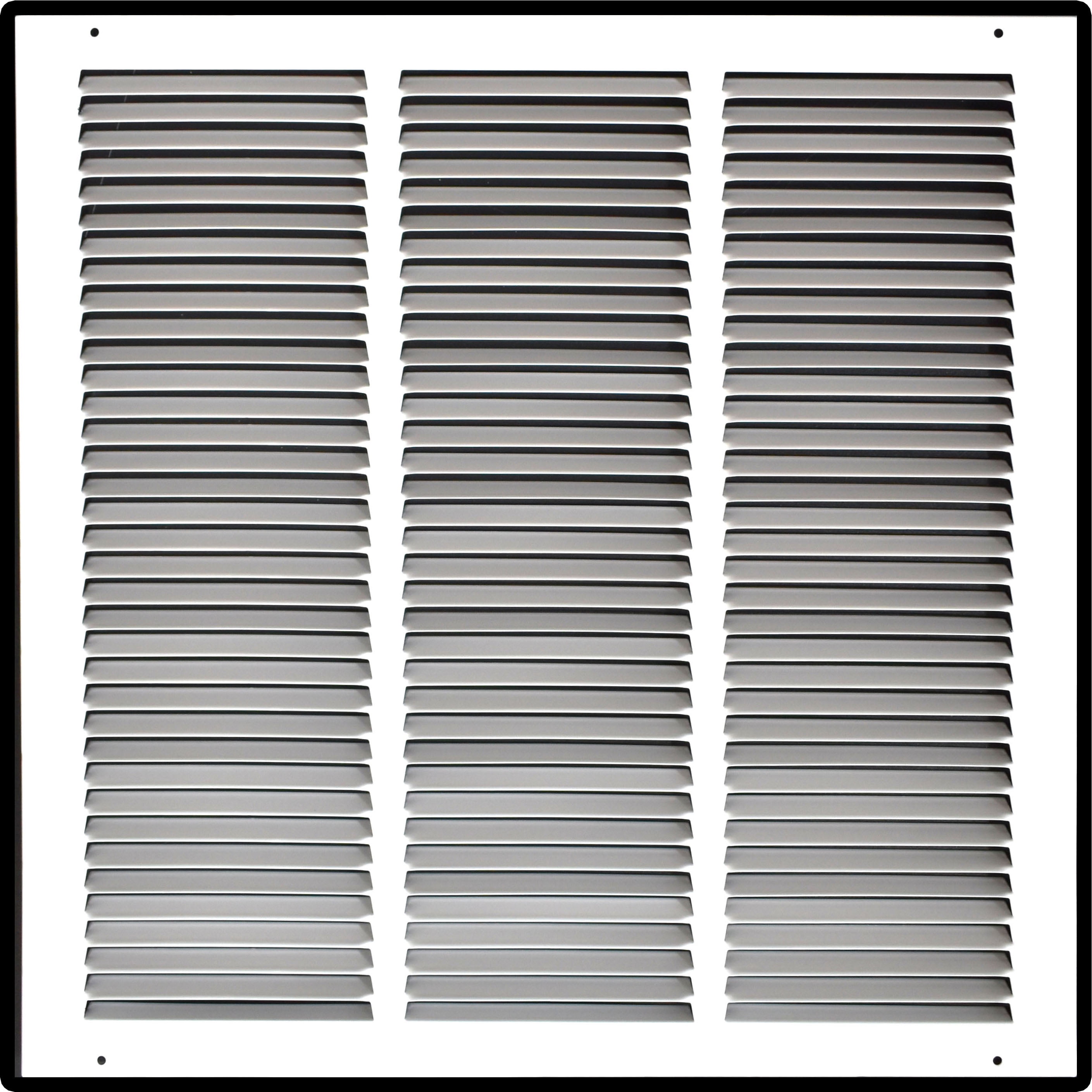 18" X 18" Steel Return Air Grille | HVAC Vent Cover Grill for Sidewall ...
