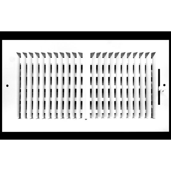 18" X 4" 2-Way Vertical AIR Supply Grille - Duct Cover & Diffuser ...