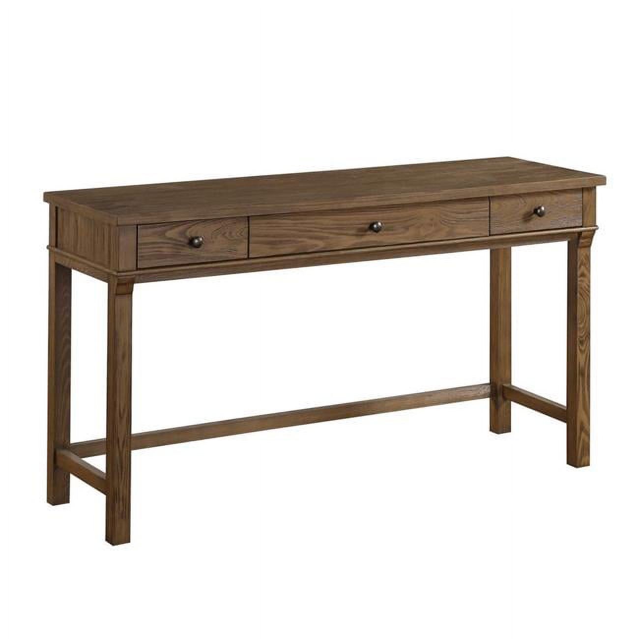 18" X 56" X 30" Reclaimed Oak Wood Desk - Walmart.com