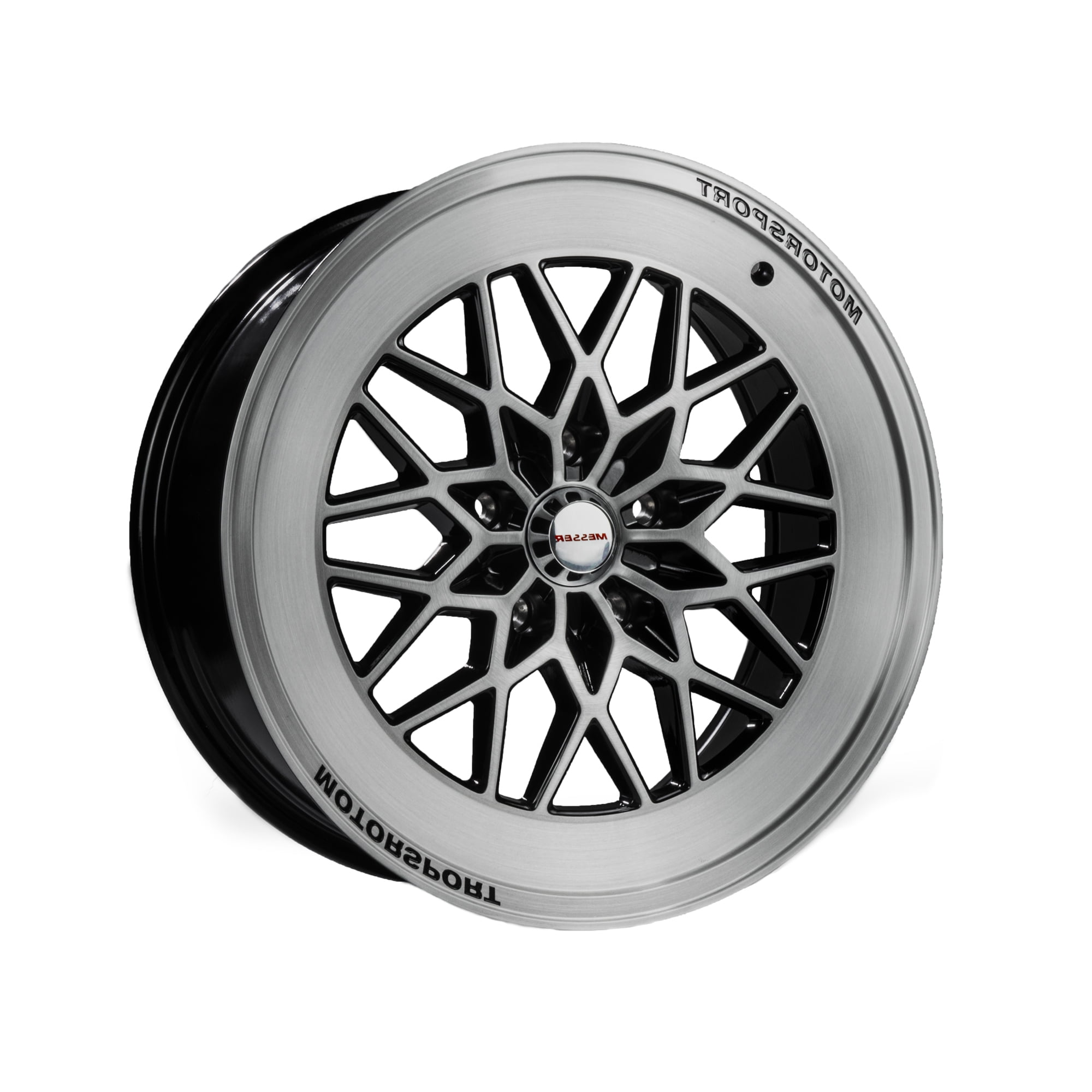 18 X 8.0 Wheels Turbo Fan Silver/Brushed PCD 5x112 CB 66.6mm - Walmart.com
