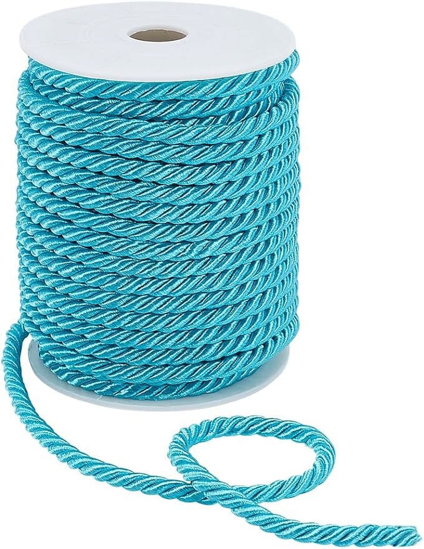 1Roll 18 Yards 5mm Twisted Cord Trim 3-Ply Twisted Cord Rope Nylon ...