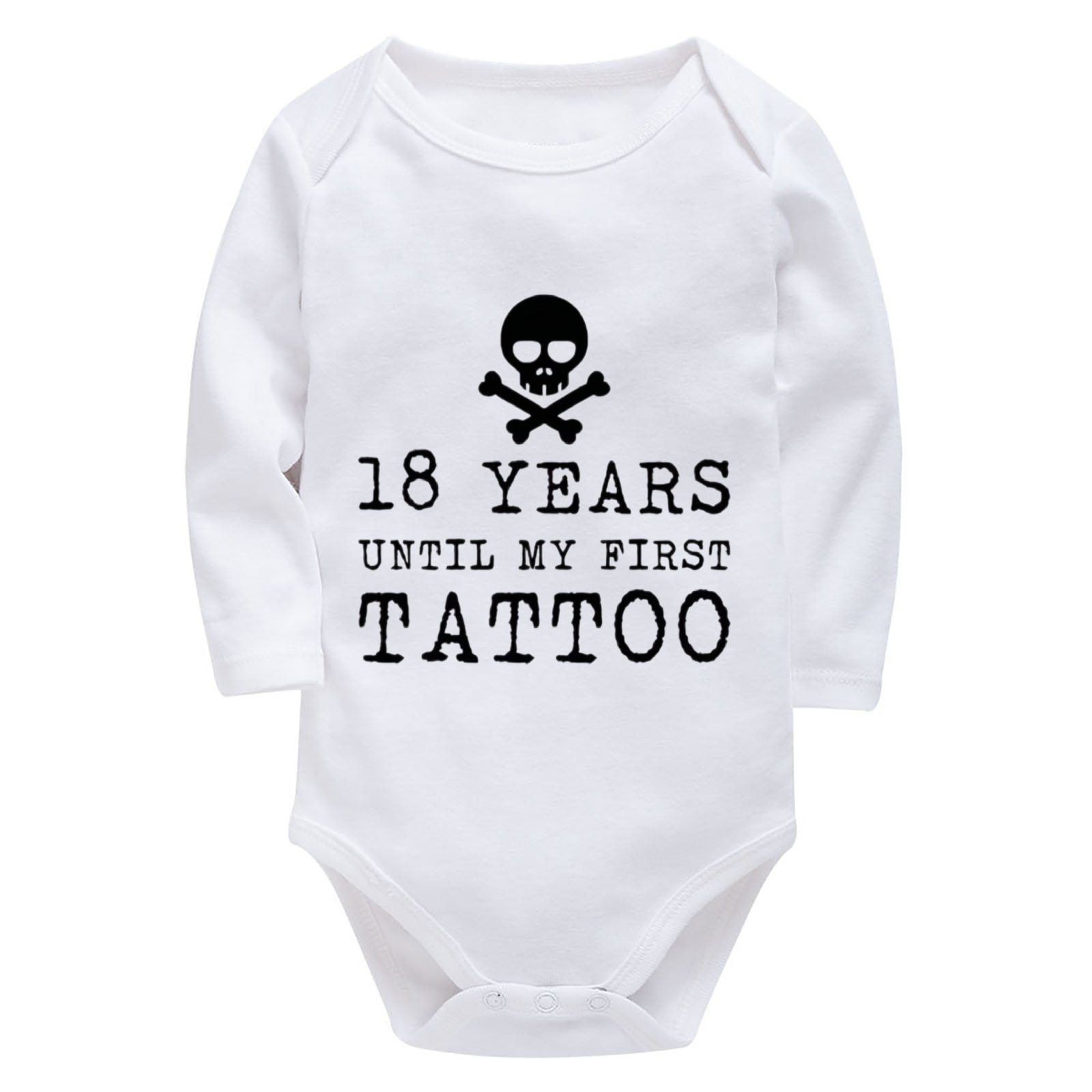 18 Years Until My First Tattoo Neutral Coming Home Outfit Newborn Long ...