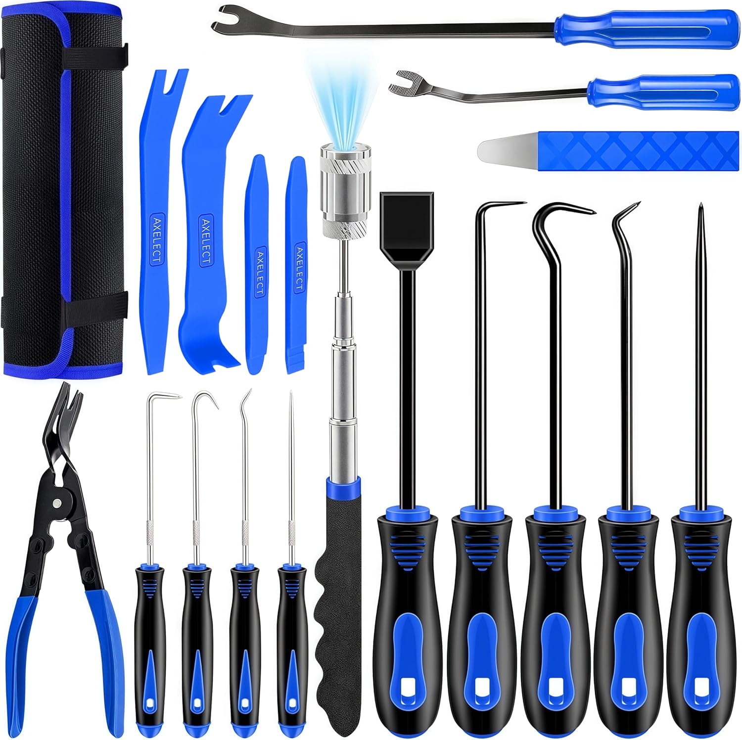 18 count Precision Pick and Hooks Set, Trim Kit with Scraper ...