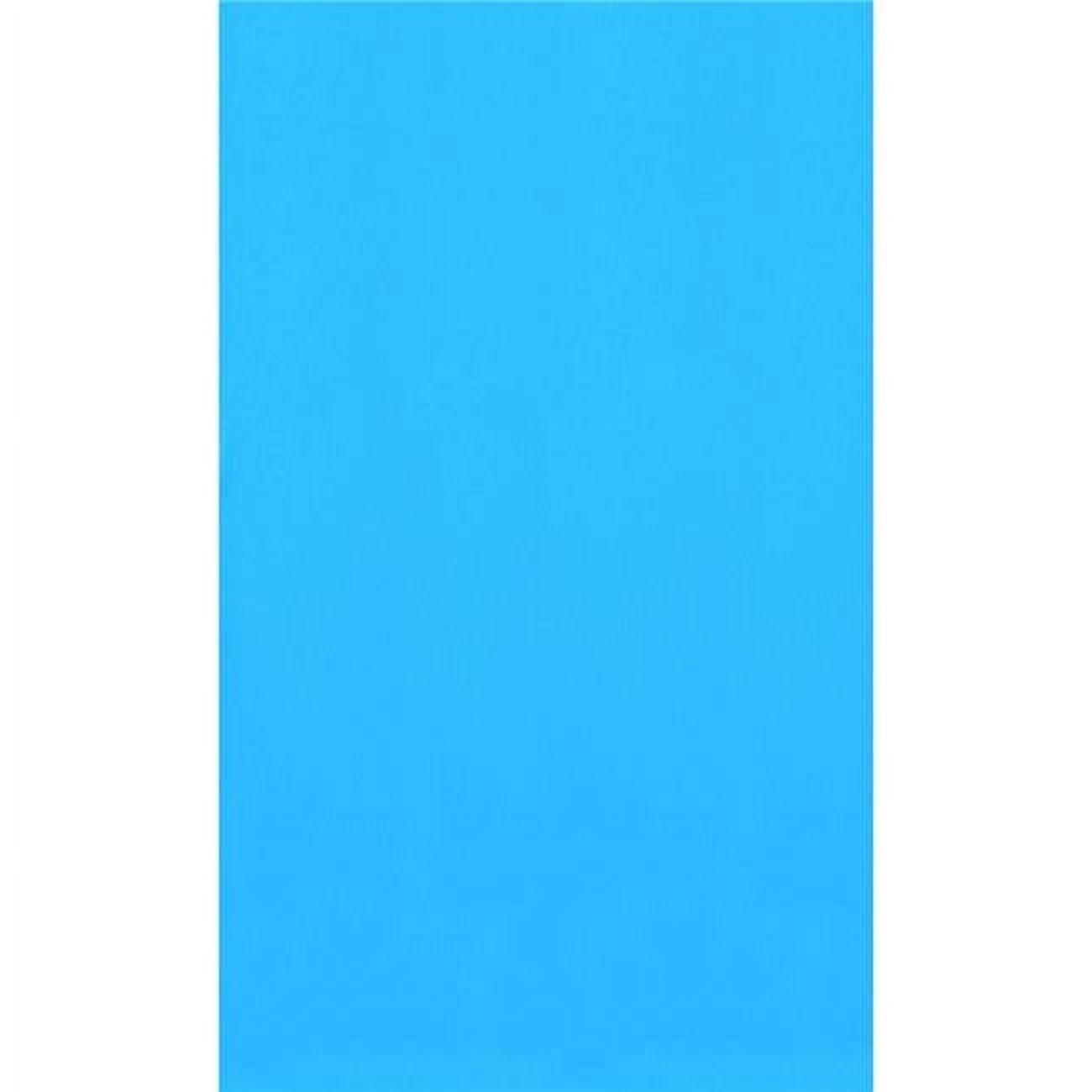 Swimline 18 ft. Round Blue Standard Gauge Overlap Swimming Pool Liner ...