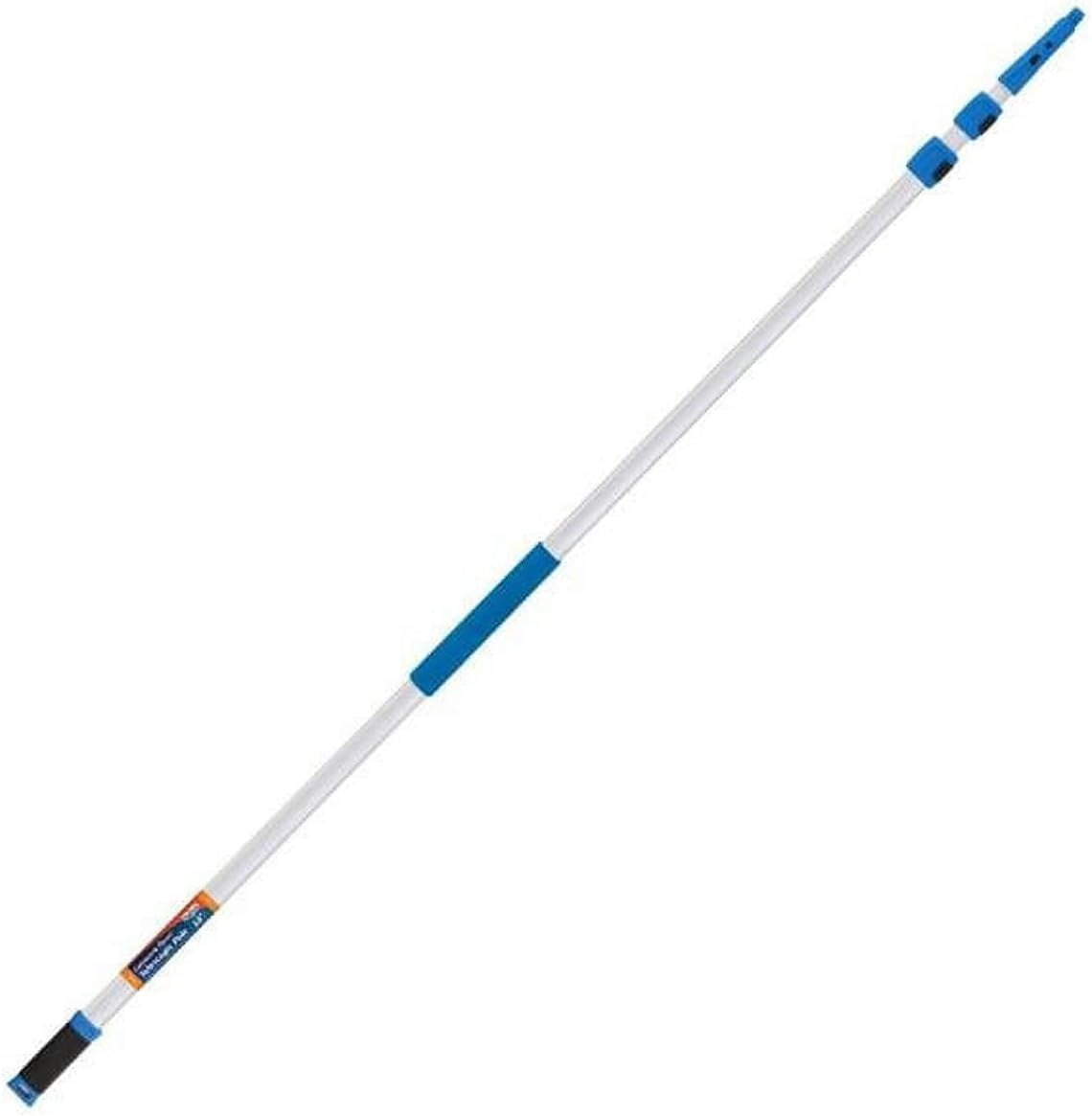 18 ft. x 2 Inch Telescoping Aluminum Extension Pole Blue & White ...