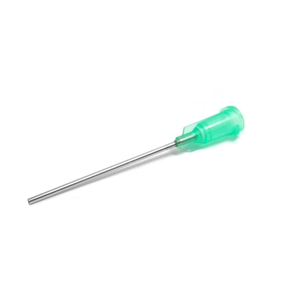 18 gauge 1.5-inch industrial blunt tip distribution needle with lock ...