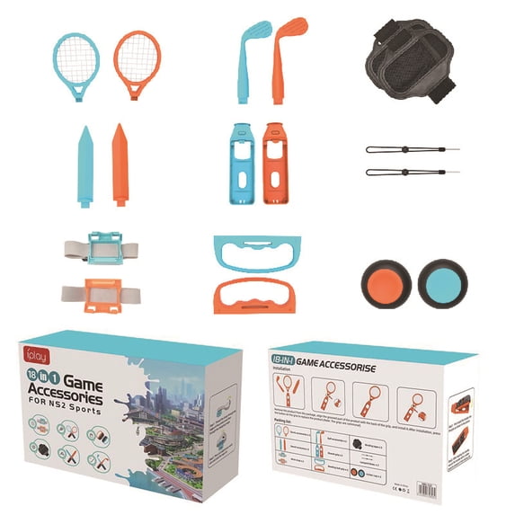 18-in-1 Motion Sports Bundle for Nintendo Switch 2 (NS2) - Detachable ...