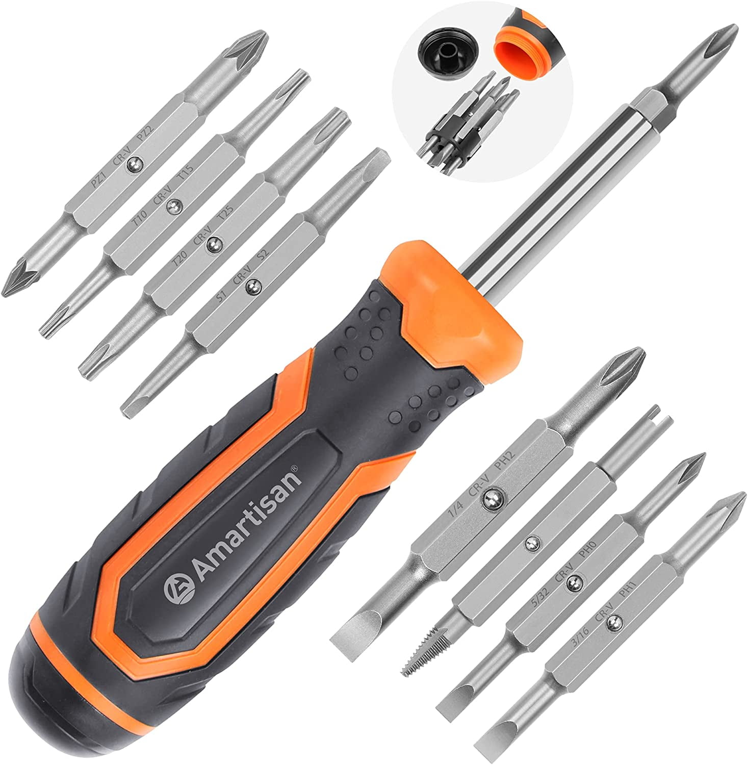 18-in-1 Multi-bit Screwdriver Set Tool All in One, Portable Multi ...