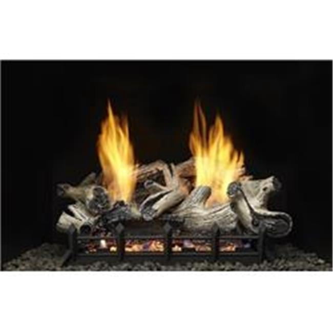 18 in. 28, 000 BTU IntelliFire Plus Natural Gas Blaze Burner with ...
