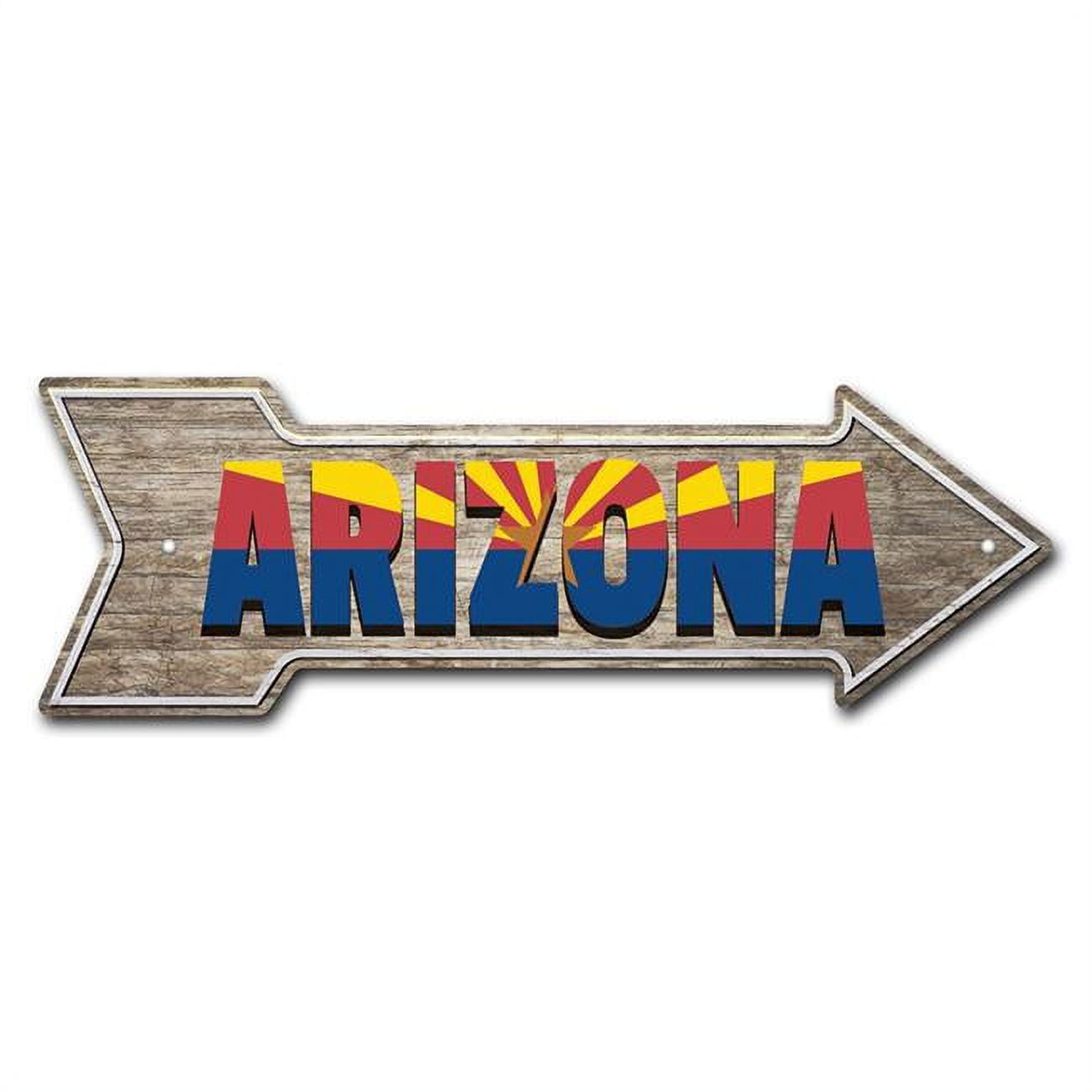 18 in. Arizona Arrow Sign - Walmart.com