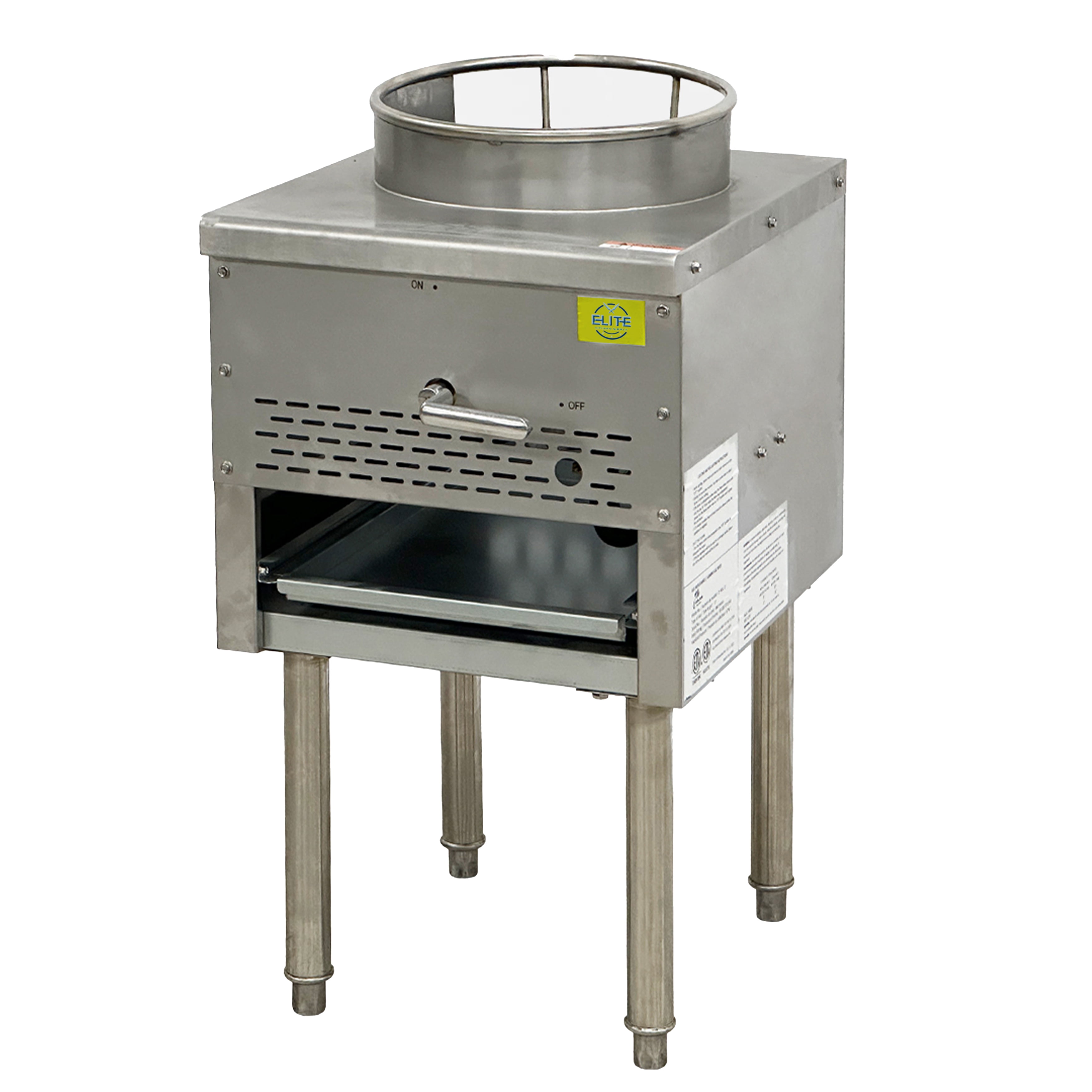 18 in. Commercial Heavy-duty 1 Jet Burner Chinese Wok Range CP-WOK ...