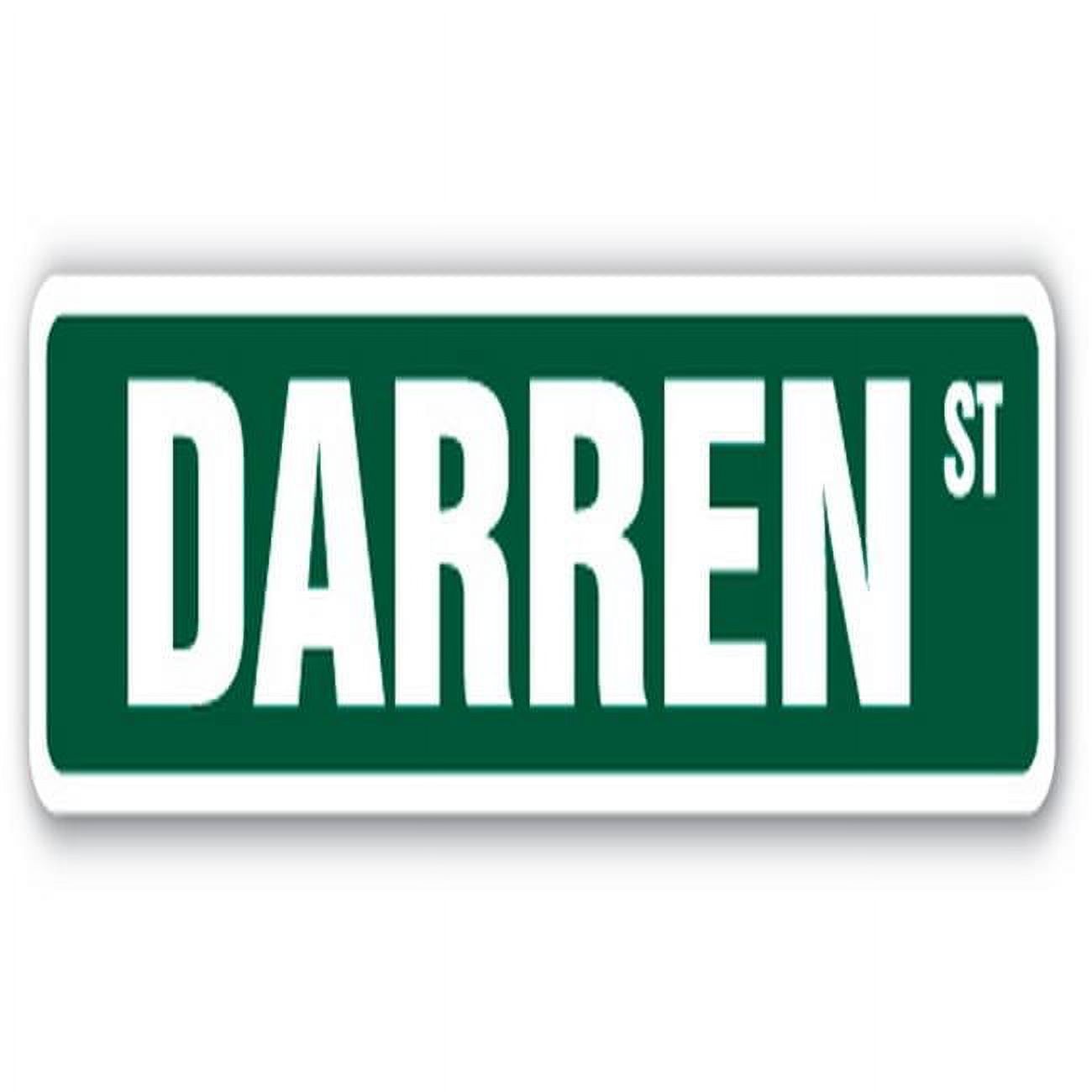 18 in. Darren Street Childrens Name Room Sign - Walmart.com