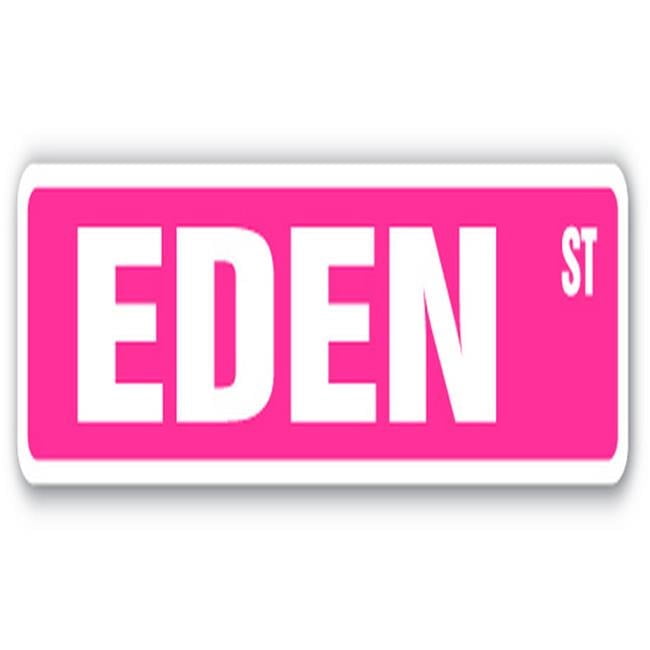 18 in. Eden Street Childrens Name Room Sign - Walmart.com