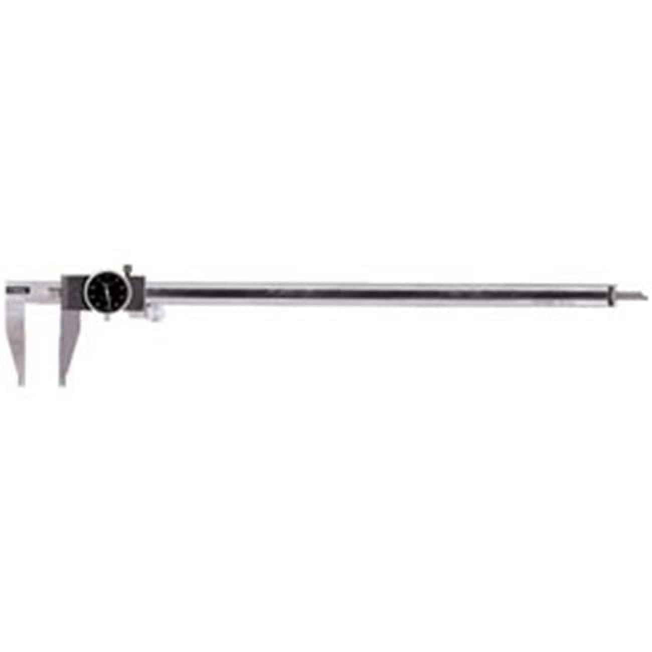 18 in. Extended Range Dial Caliper with Black Dial - Gray - 18 in ...