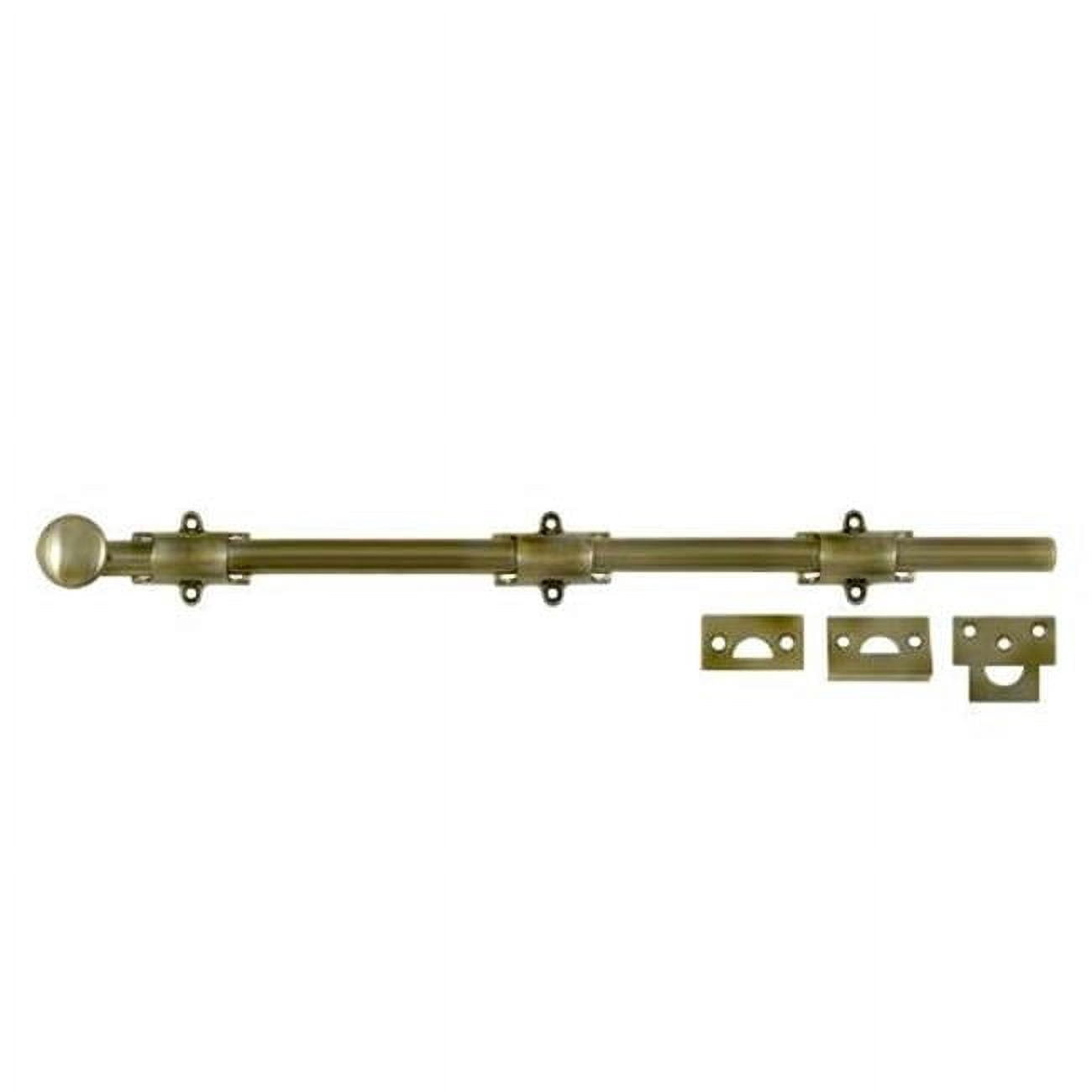 18 in. Heavy Duty Surface Bolt- Antique - Walmart.com