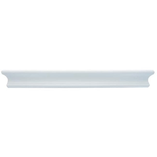 18 in. High & Mighty Beveled Floating Shelf, White - Walmart.com