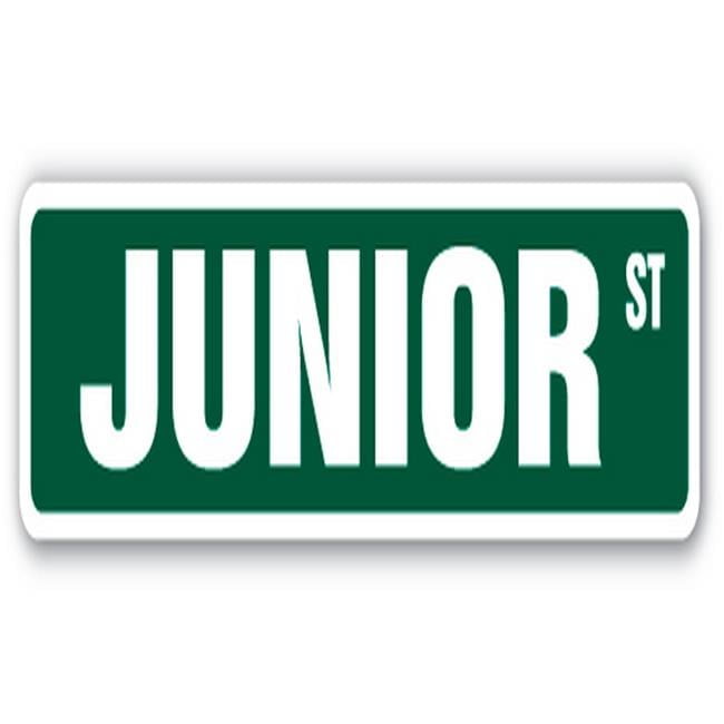 18 in. Junior Street Childrens Name Room Sign - Walmart.com