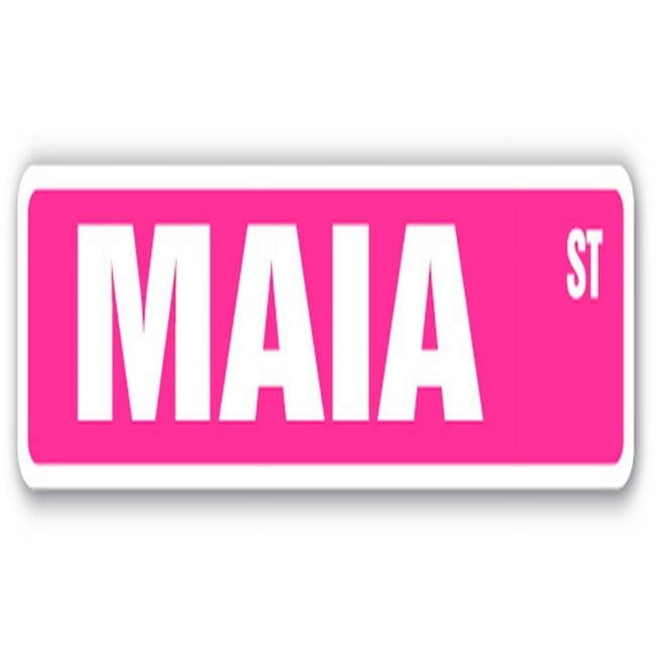 18 in. Maia Street Childrens Name Room Sign - Walmart.com