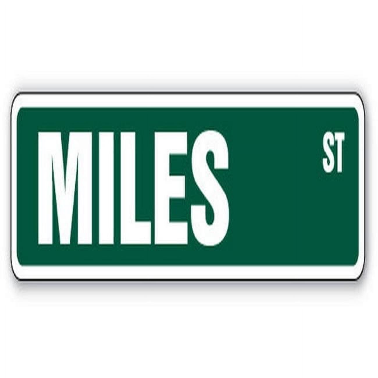 18 in. Miles Street Childrens Name Room Sign - Walmart.com