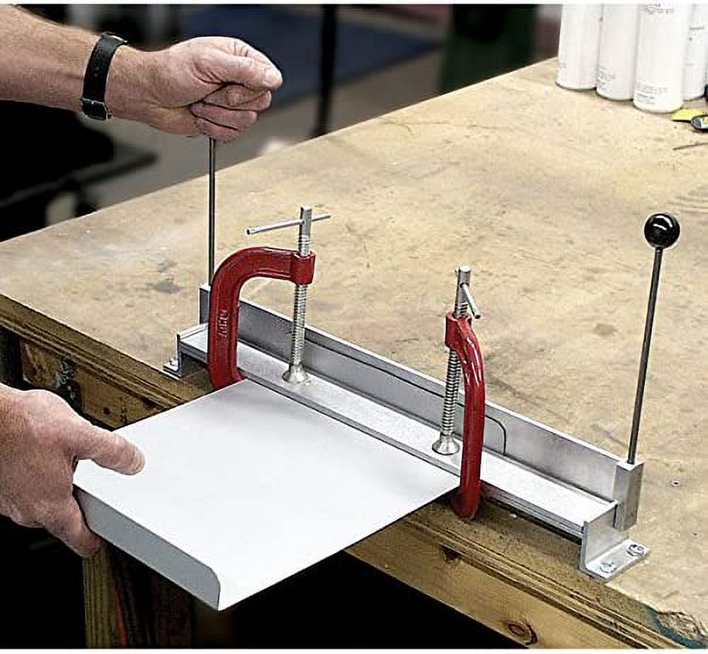 18 in. Mini Metal Brake Portable ing Bend 16 Gauge Aluminum & Bend ...