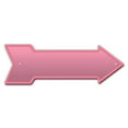 18 in. Pink Arrow Sign - Walmart.com