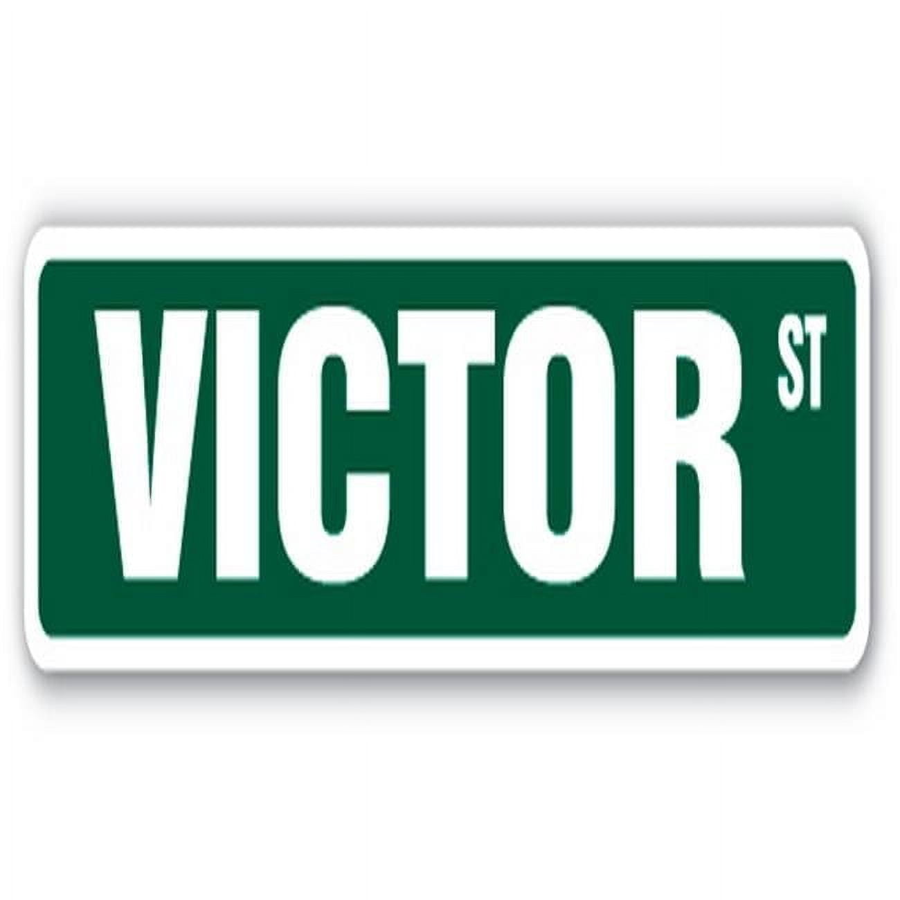 18 in. Victor Street Childrens Name Room Sign - Walmart.com