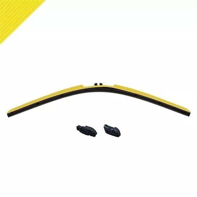 18 in. Yellow Carbon Fiber Design Windshield Wiper Blade - Walmart.com