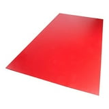 18 in. x 24 in. x 0.236 in. Foam PVC Red Sheet - Walmart.com
