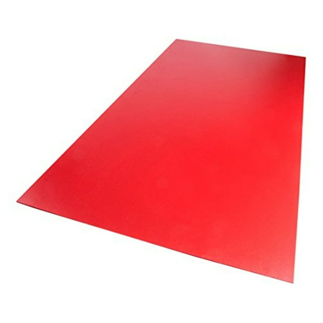 18 in. x 24 in. x 0.236 in. Foam PVC Red Sheet - Walmart.com