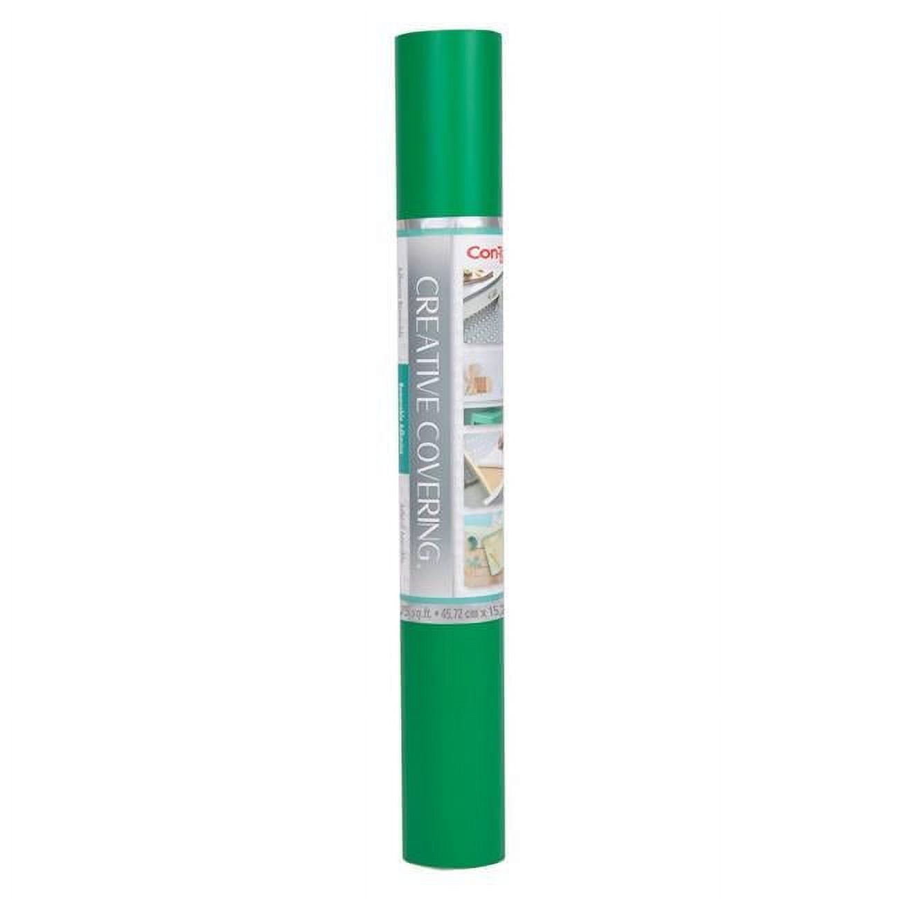 18 in. x 50 ft. Adhesive Covering Roll, Green - Walmart.com