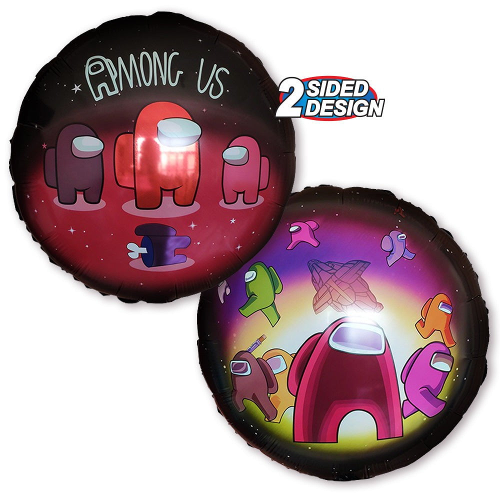 18 inch Among Us Sus Foil Mylar Balloon - Party Supplies Decorations ...