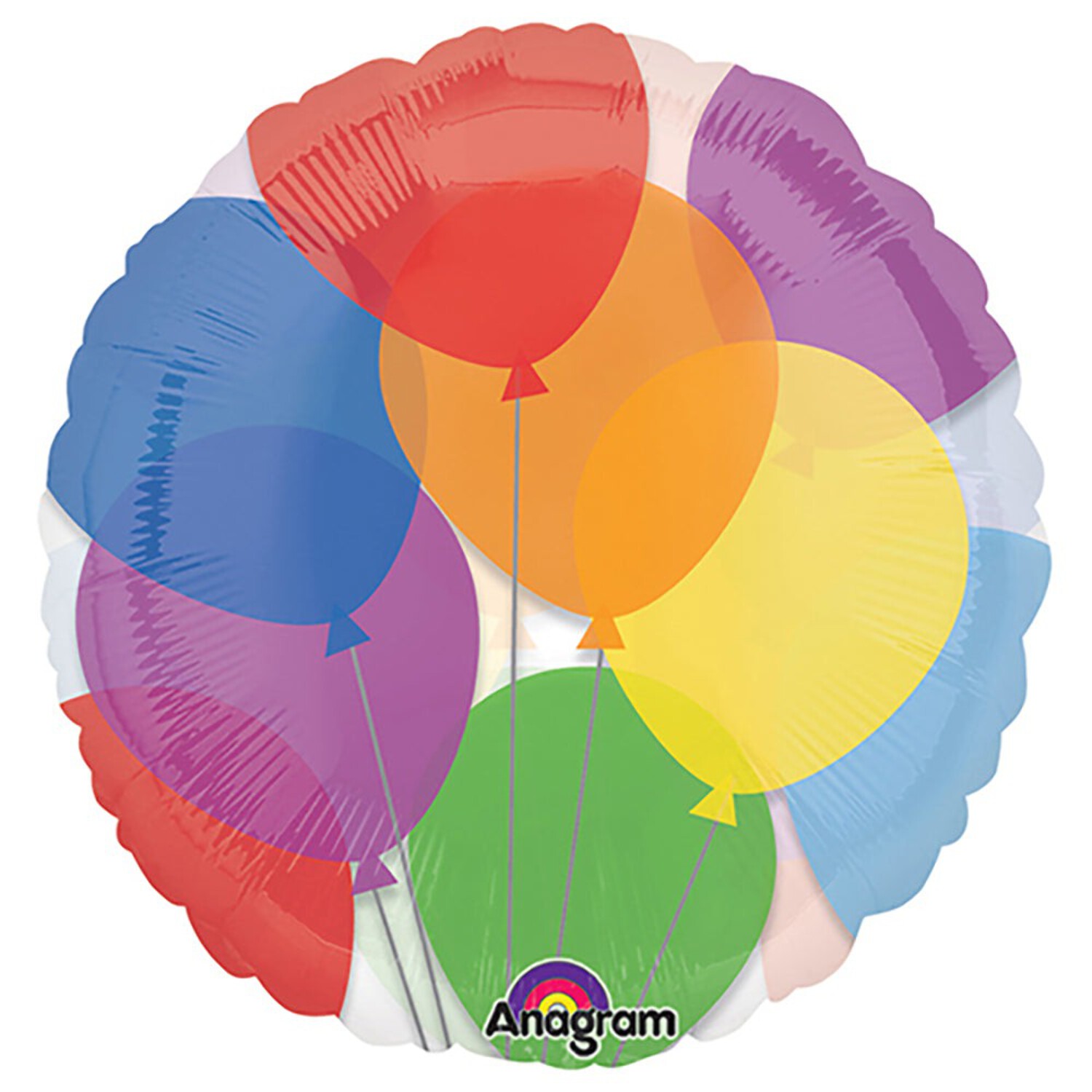 18 inch Circle - Balloons Anagram Foil Mylar Balloon - Party Supplies ...