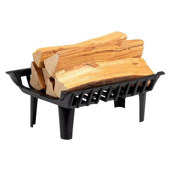 18 inch Fireplace Grate Cast Iron Fire Place Grates Heavy Duty Wood ...