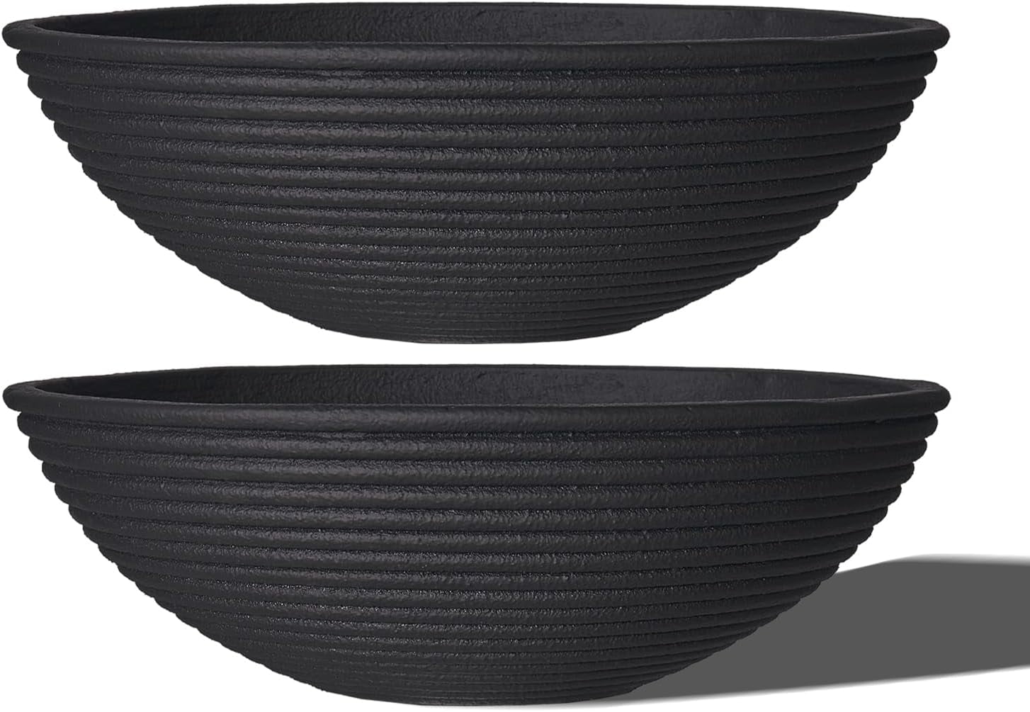 18 - inch Handmade Classic Bowl - Concrete Planter (2 Packs | Concrete ...