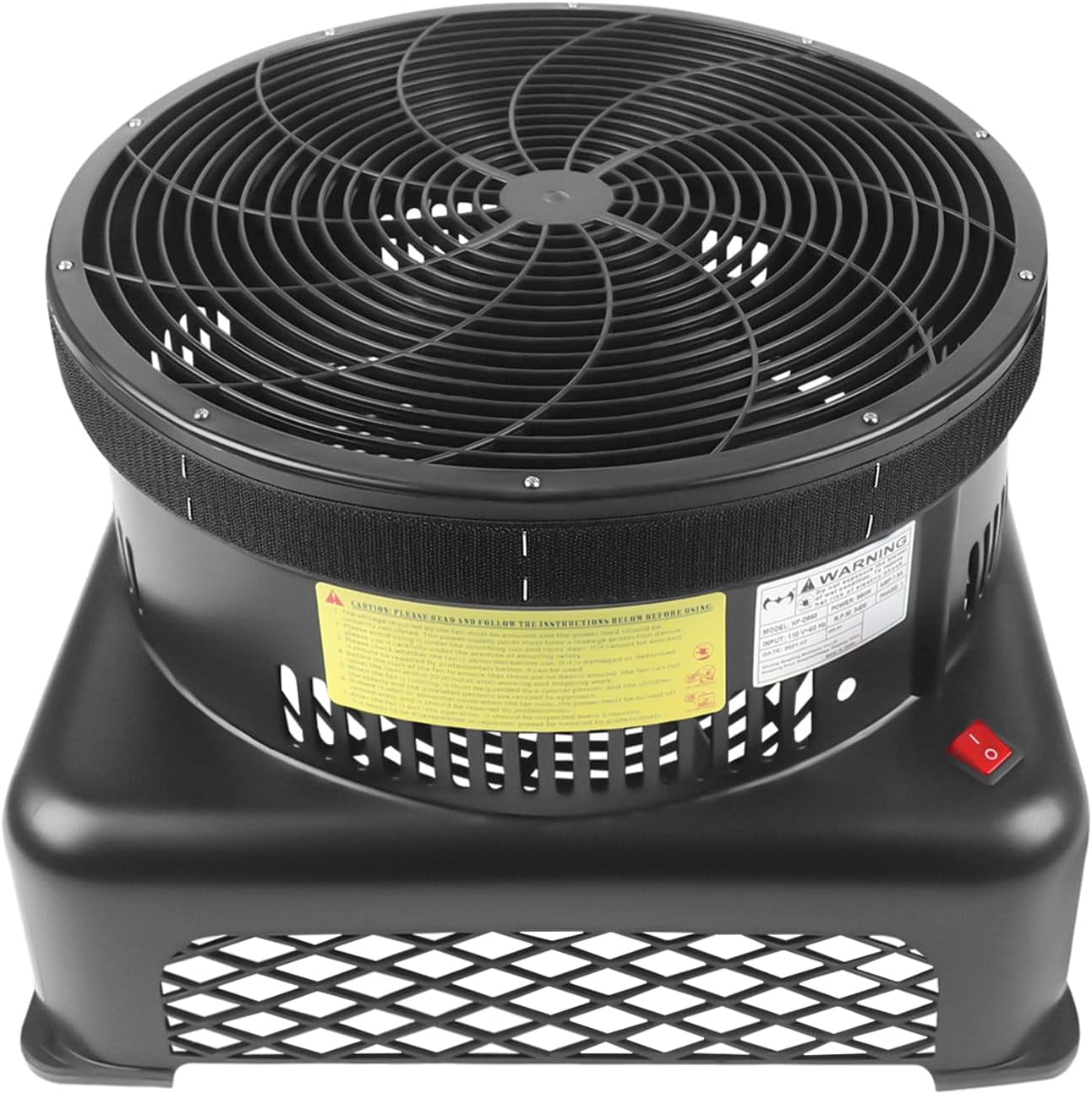 18 inch Inflatable Tube Man Blower, 110V 950W High Speed Fan Dancer ...