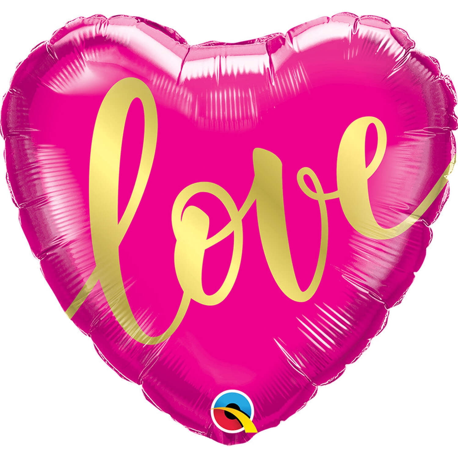 18 inch Love Gold Foil Mylar Balloon - Party Supplies Decorations ...