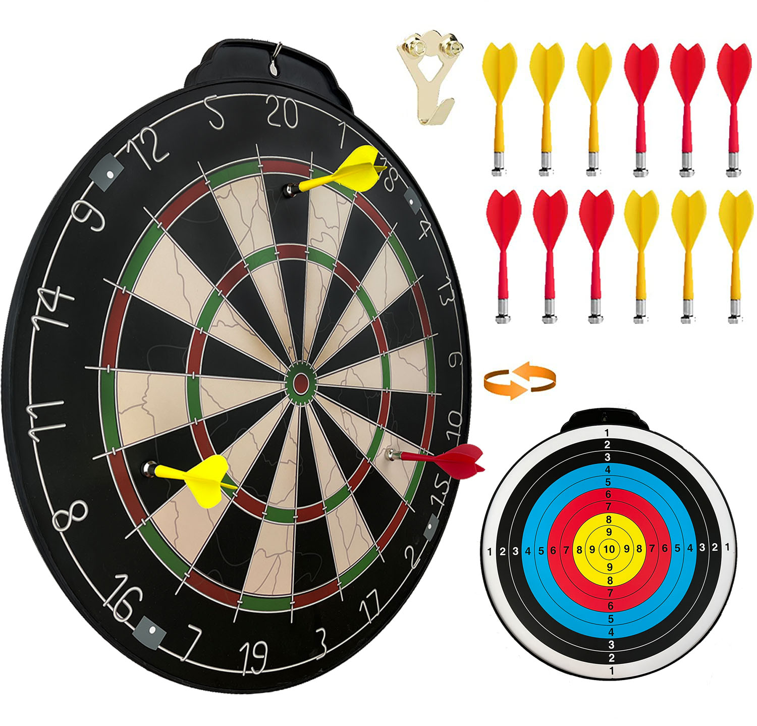 Dart Board Game for Kids, Outdoor Indoor Fun, Cool Family Party Activities, Classic Backyard ...