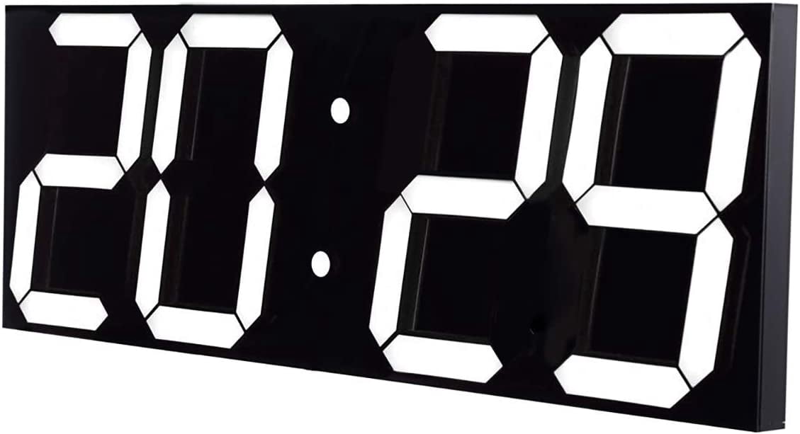 18 inch Oversized Digital Wall Clock LED Modern Large Display ...