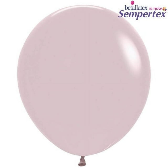 18 inch Pastel Dusk Rose Betallatex / Sempertex Latex Balloons (25 Pack ...