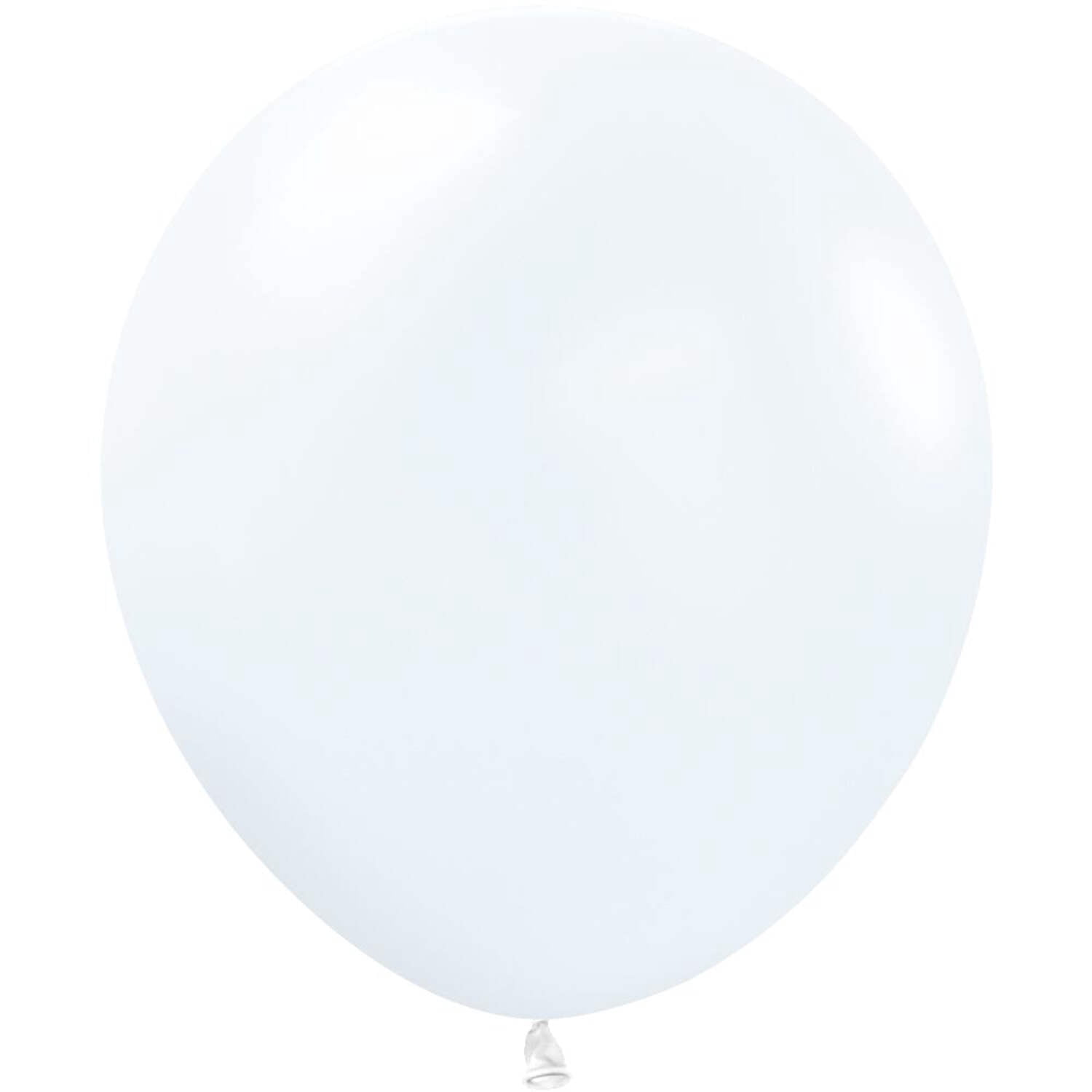 18 inch Sempertex Fashion White Latex Balloons (24 Pack) - Party ...
