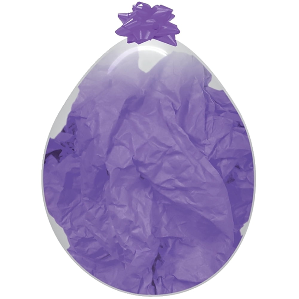 18 inch Sempertex Stuffing - Crystal Clear Latex Balloons (24 Pack ...