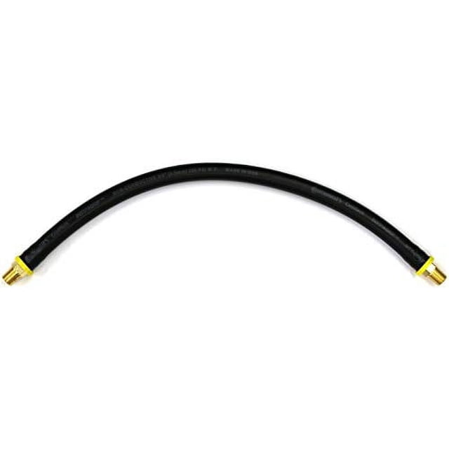 18-inch Short Air Compressor Hose: 1/4" Male NPT To 1/4" Male NPT ...