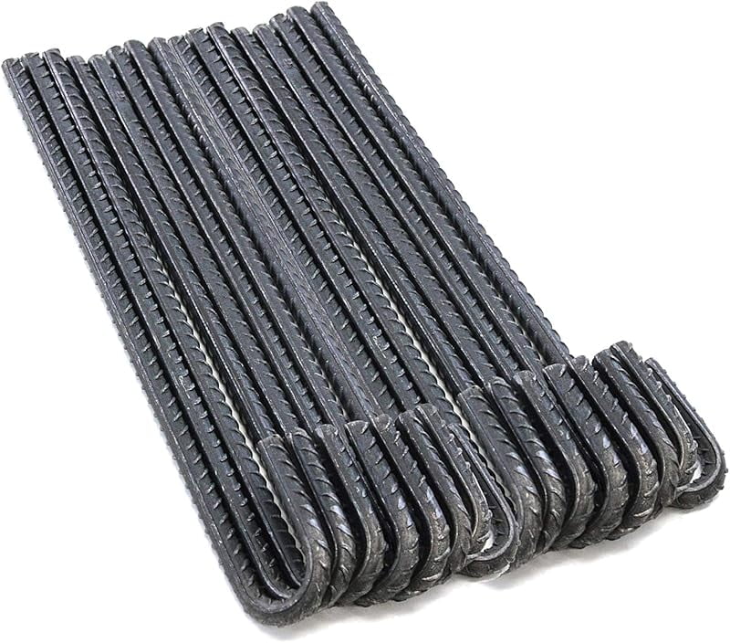 18 inch Steel J Hook Rebar Ground Stakes (16 Pack) - Walmart.com