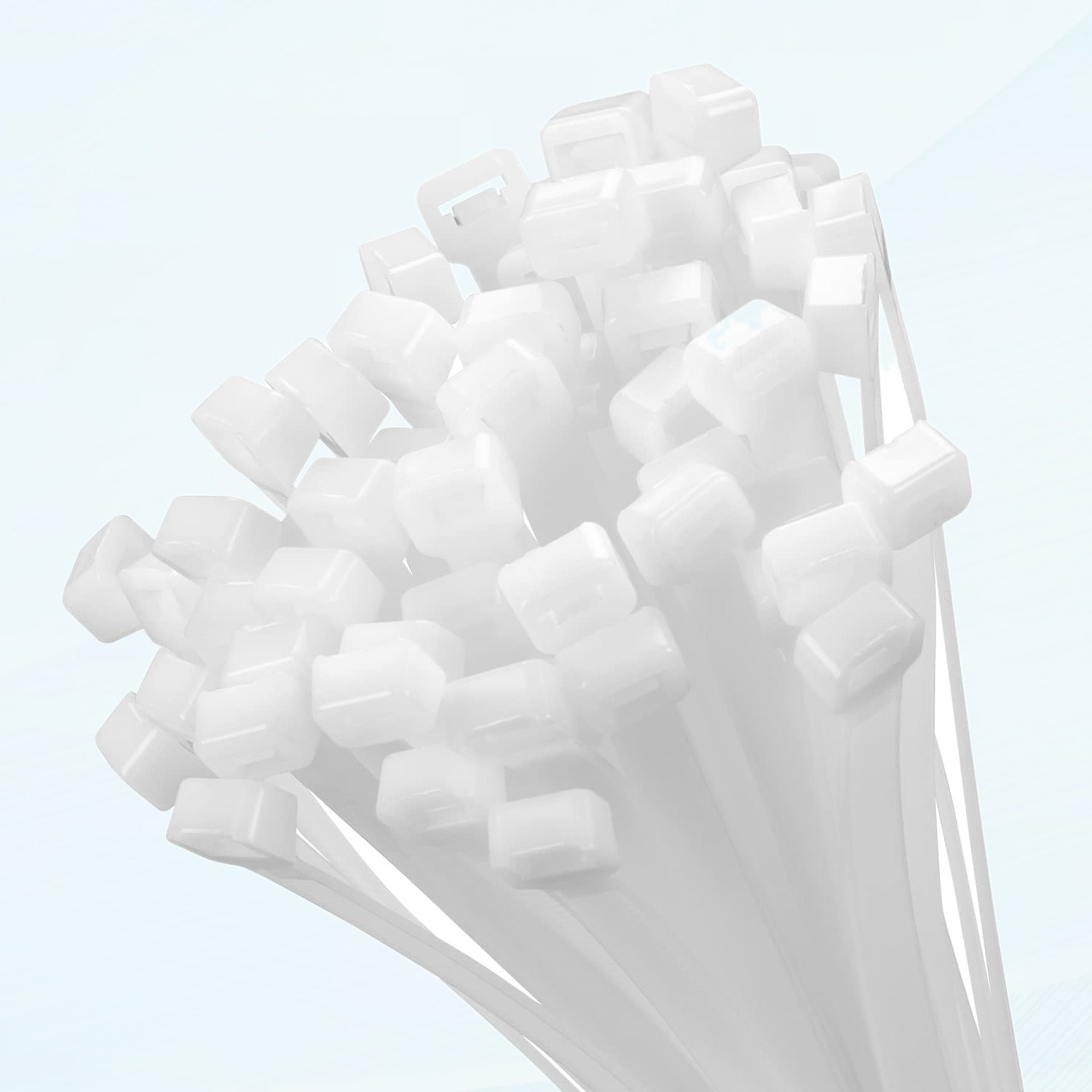 18 inch White Heavy Duty Zip Ties 100 PACK, 200 LBS Ultra Exclusive ...