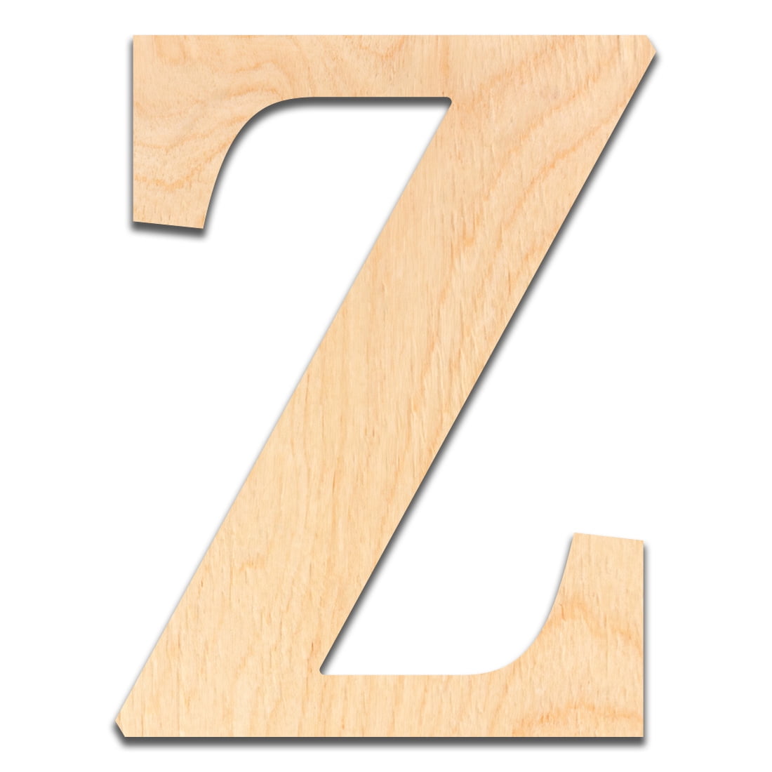 18 inch Wooden Letter Z - This 18 inch Unfinished Wood Letter is Ready ...