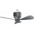 18-inch canopy fan, 12000 portable outdoor hanging fan with light ...