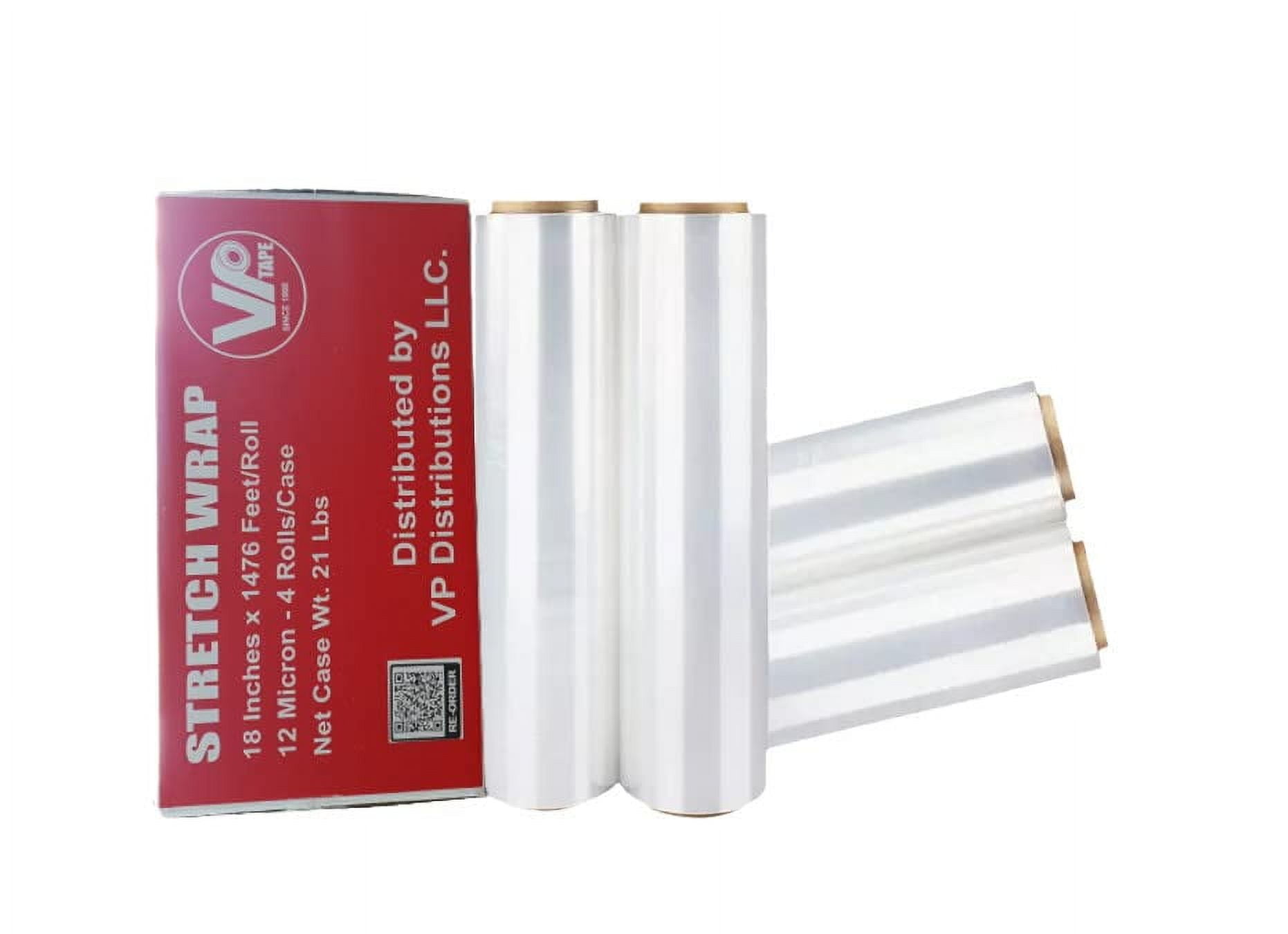18 inch x 1476 feet Stretch Film/Wrap Clear Packing Moving Packaging ...