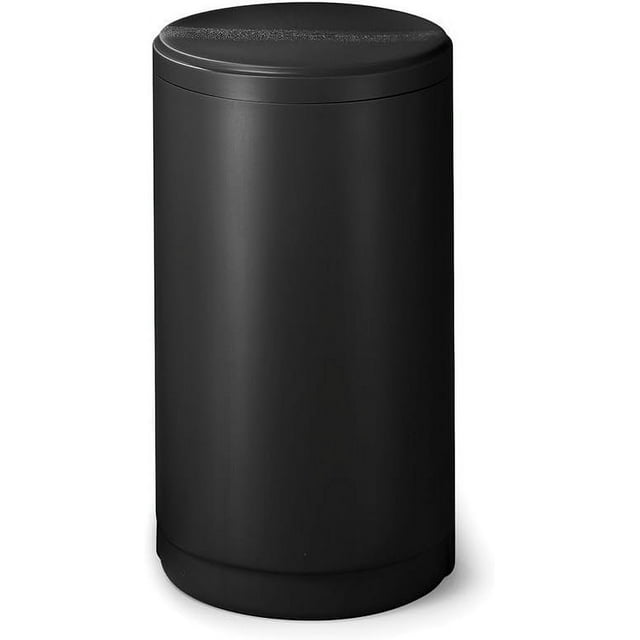 18-inch x 33-inch Black Round Salt Brine Tank for Water Softeners with ...